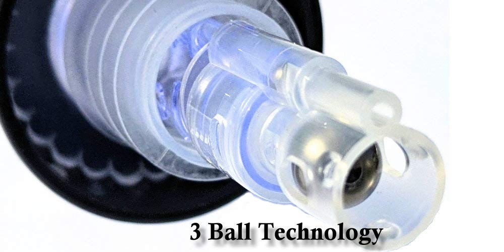 Precision Pour - Measured Pourer - Dust/Bug Flap - (1oz (30ml)) -Clear - 10 pack