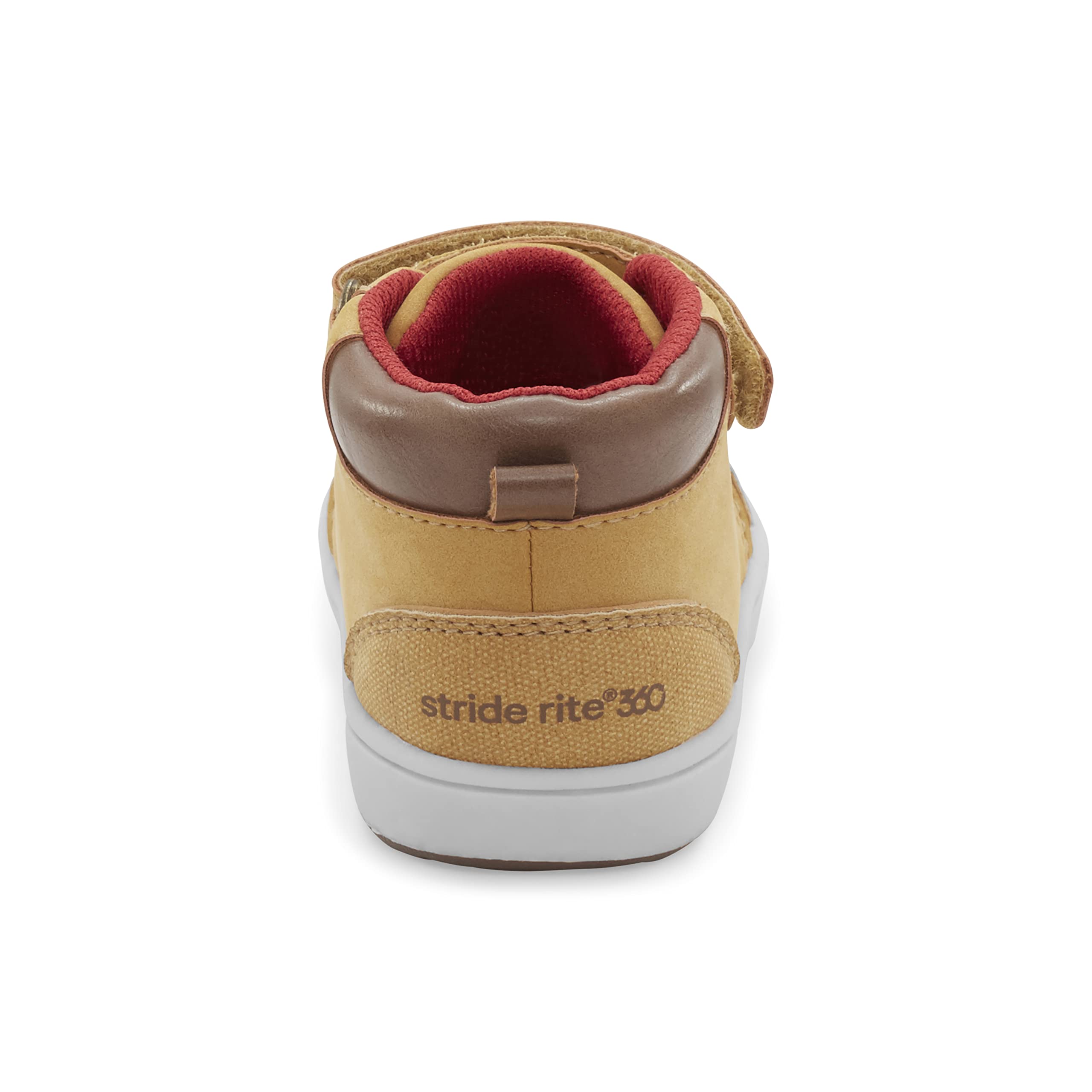 Stride Rite 360 Boys Indiana First Walker Shoe, Honey Yellow, 4 Infant US