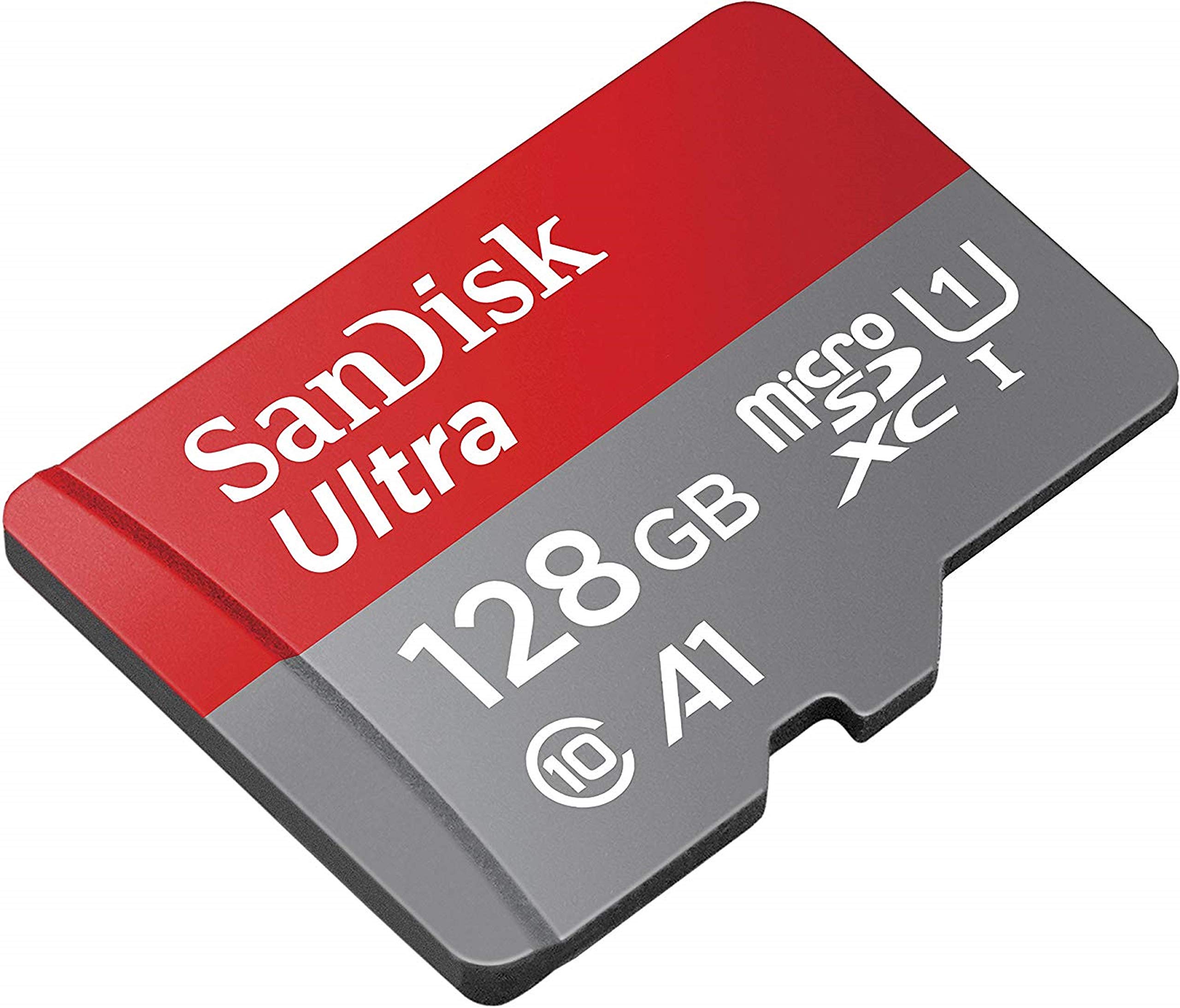 SanDisk 128GB Ultra MicroSD UHS-I Memory Card Works with Motorola Phone Moto G Stylus (2022), Moto G22 (SDSQUA4-128G-GN6MN) A1 C10 Bundle with 1 Everything But Stromboli MicroSDXC Memory Card Reader