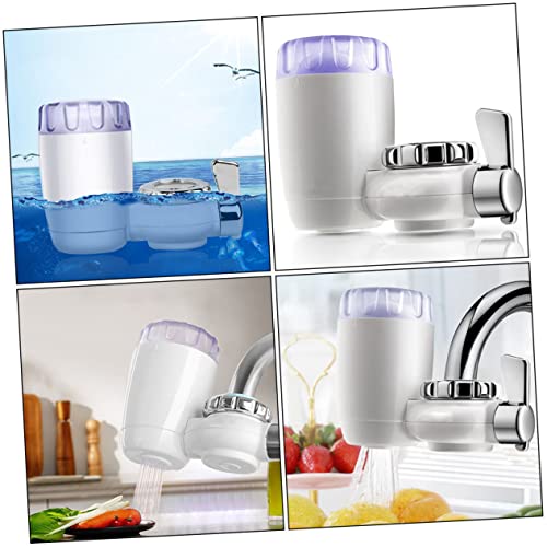 PLAFOPE 2pcs Water Purifier Water Filter Sink House Water Filter Ceramic Water Filter Faucet Water Filter Faucet Filter tap Water Filter Faucet Filtration System Faucet Ceramic Filter