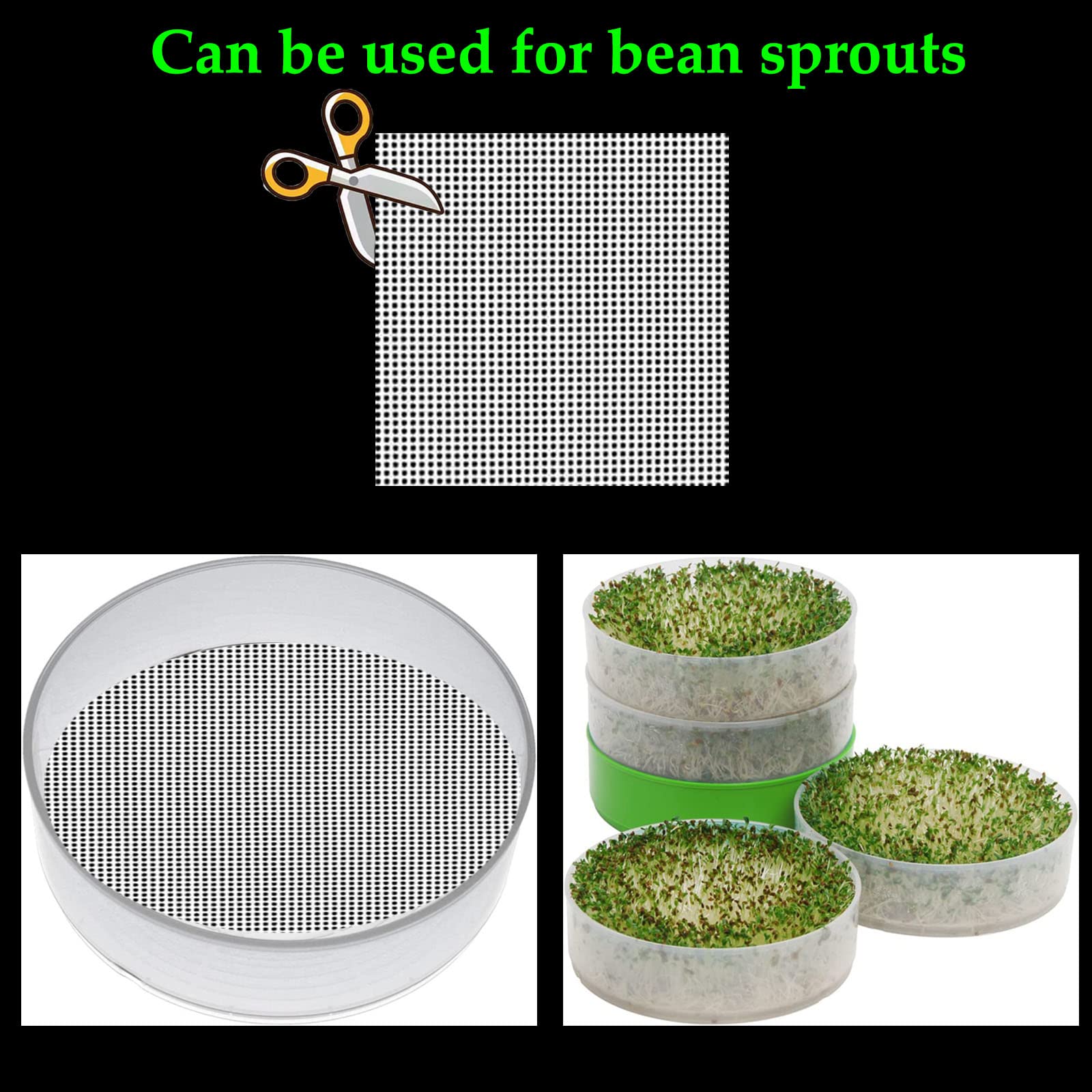 Silicone Non stick Silicone Dehydrator Sheets For Fruit Dryer Mesh Fruit Dryer Mesh Dim Sum Mesh Dumpling Steaming Screen Mat 16"*160"