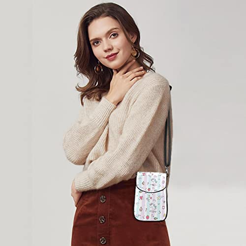 Small Crossbody Bag Rainbow Unicorn Cell Phone Purse Wallet