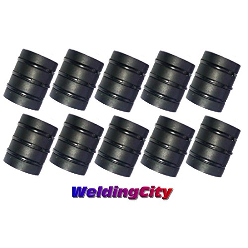 WeldingCity 10-pk MIG Welding Gun Nozzle Insulator/Adapter 32 for Lincoln Magnum 200 Tweco No.2 MIG Guns