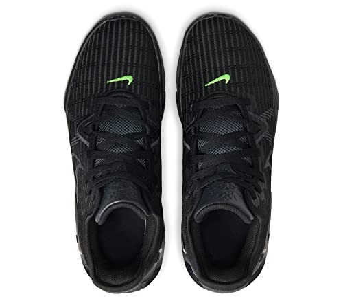Nike Lebron Witness VI Mens Basketball Trainers Cz4052 Sneakers Shoes, Black/Black-Anthracite-Volt, 11 M US