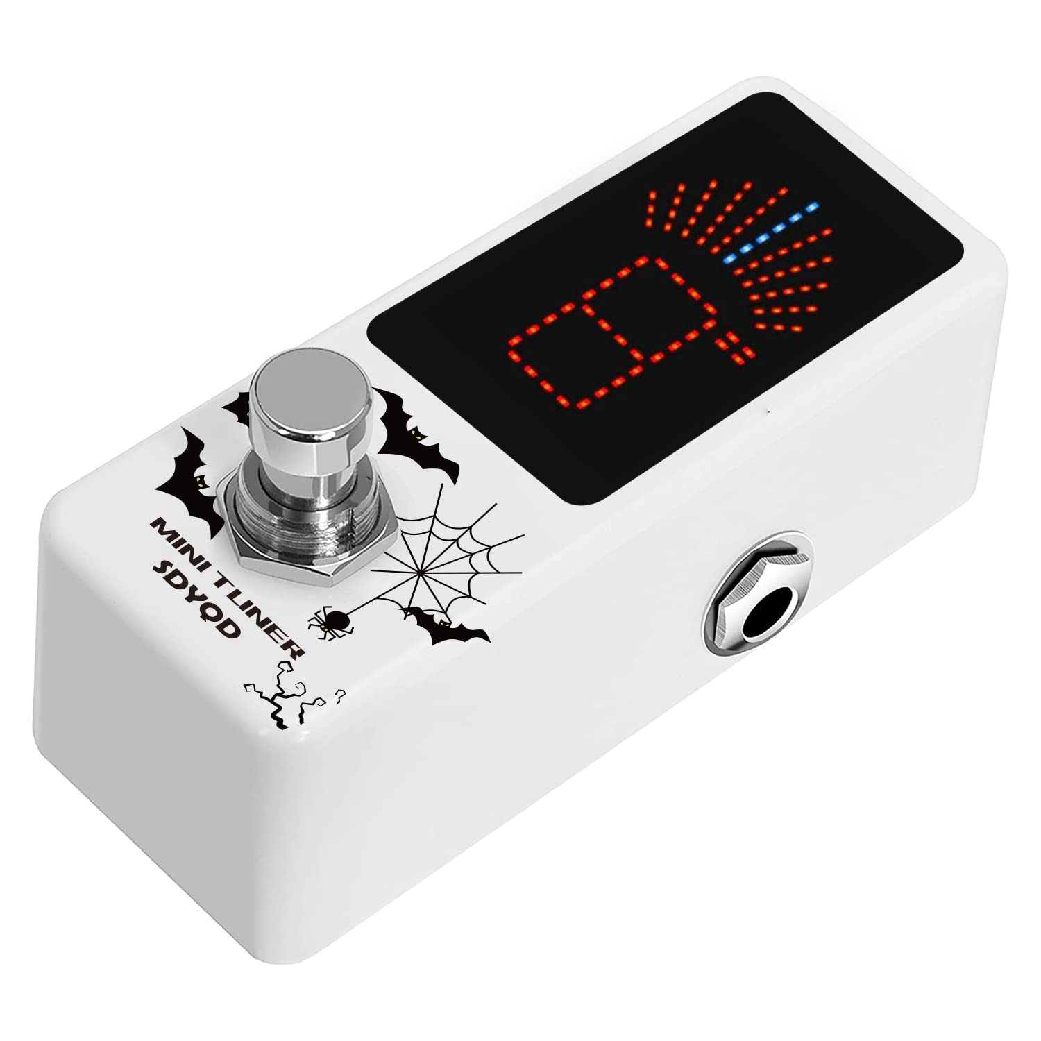 SDYQD High Gain Distortion Guitar Pedal, Electric Effects Pedals Mini Single Type DC 9V True Bypass, Durable Guitar Pedal Aluminium-Alloy Classic