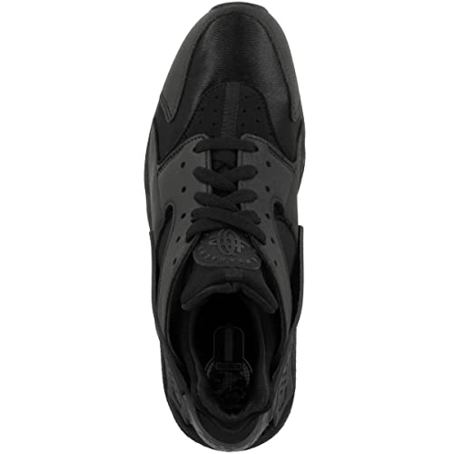 Nike Men's Air Huarache Fashion Sneakers, Black/Black, 11