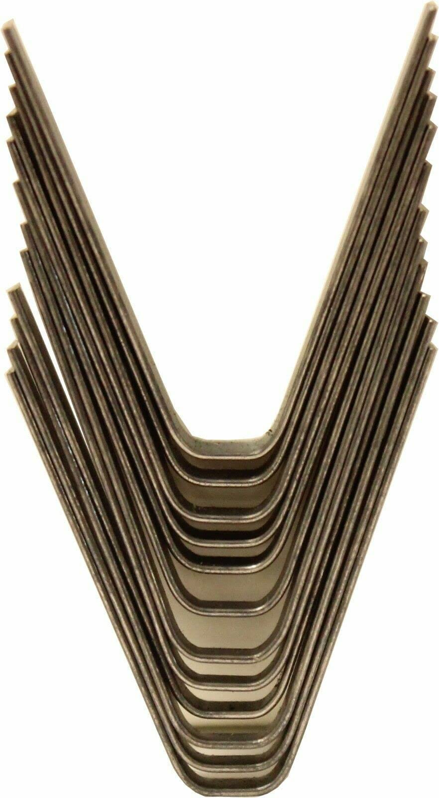 Regroover 4 7/32 "square standard blade set suitable for Ideal Heated Knives -18 pieces