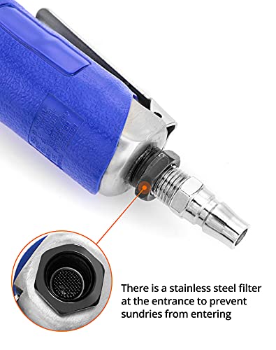 QWORK Air Ratchet Wrench, 3/8" Super Fast Heavy Duty Air Ratchet, 65ft-lbs