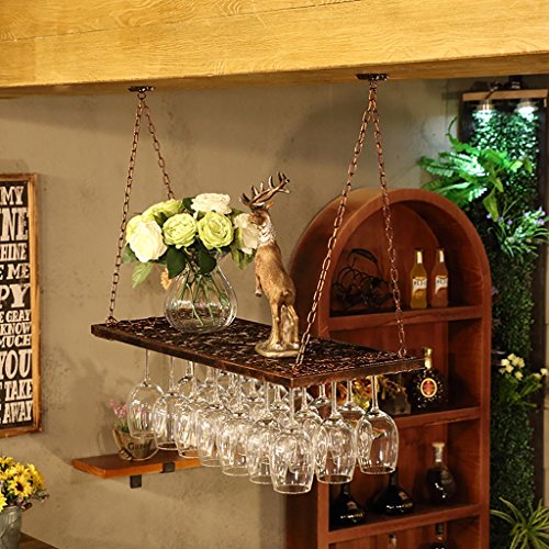 Wine Racks Metal Creative Home Bar ă Wine Rack Hanging Glass HolderăWine Glass Rack, Shelf Wine Glass Holder,Wine Glass Rack, Wine Glass Rack, Champagne Glass Rack,Glassware Rack