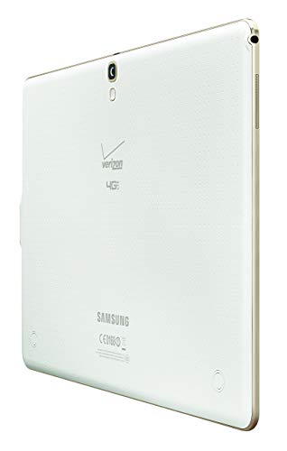 Samsung Galaxy Tab S 10.5 LTE Tablet, 16GB, WIFI + Verizon - Dazzling White (Renewed)