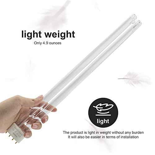 Two 36W 36 Watt UV Bulb Lamp 2G11 Base-4 Pin For JEBAO, New