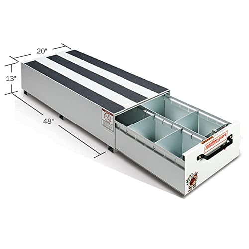 Weather Guard Truck/Van Storage Drawer, 2shelves, 48in W