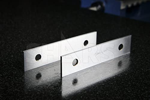 Shars 1/8" Precision Machinist Steel Parallels Set, 10 Pairs 303-7201 S[