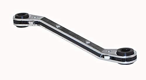 Uniweld 70074 Offset Ratchet (3/16,1/4,5/16,3/8) with DHVA Dual Hex Wrench Adapter