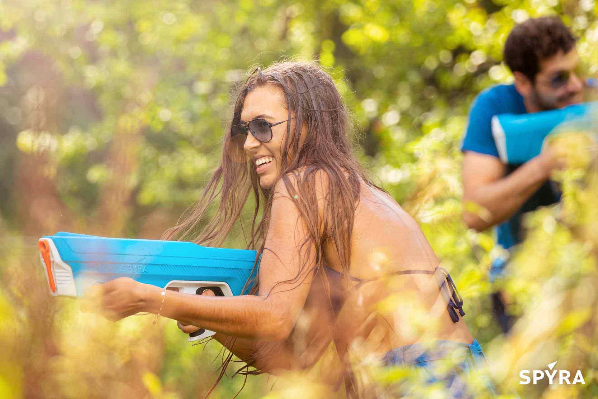 SPYRA – SpyraTwo WaterBlaster Blue – Automated & Precise High-End Premium Electric Water Gun