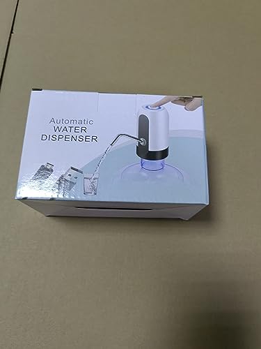 Upgraded Water Bottle Pump, GuangTouL 5 Gallon USB Charging Automatic Drinking Water Pump, Universal 2-5 Gallon Jugs Portable Electric Water Bottle Dispenser for Home Kitchen Office Camping