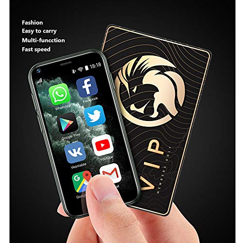 Sudroid Unlocked Mini Smartphone, 2.5 Inch The World's Smallest Cell Phone 3G Network Premium Child Phone Quad Core Small Phone (White)