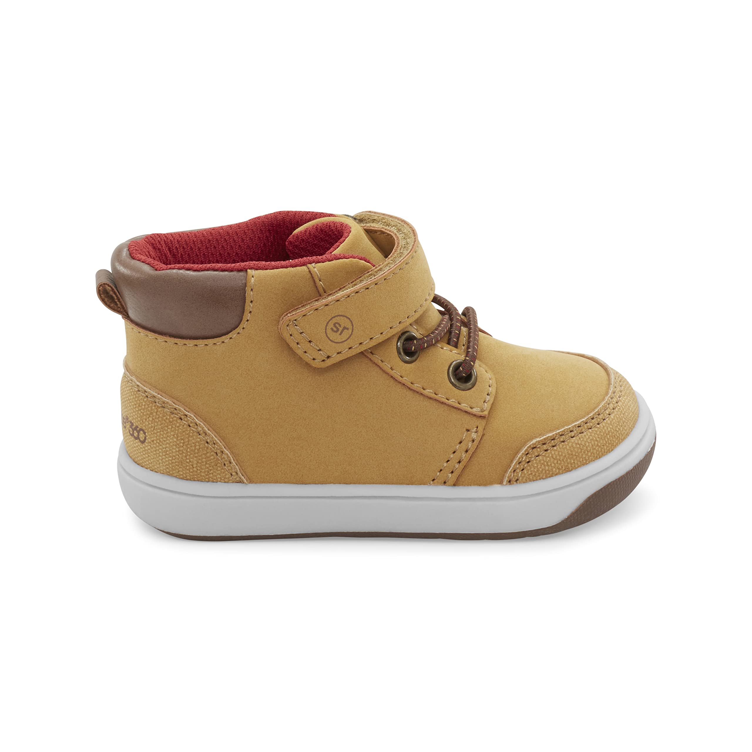 Stride Rite 360 Boys Indiana First Walker Shoe, Honey Yellow, 4 Infant US