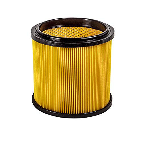 Vacmaster Standard Cartridge Filter & Retainer for Use With 5 to 16 Gallon Wet/Dry Vacs