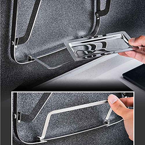 WWFS Kitchen Tool 3-Layer Anti-Drop Metal Drying Storage Rack Pan Lid Cover Holder Hold Several Pot Lids at The Same Time