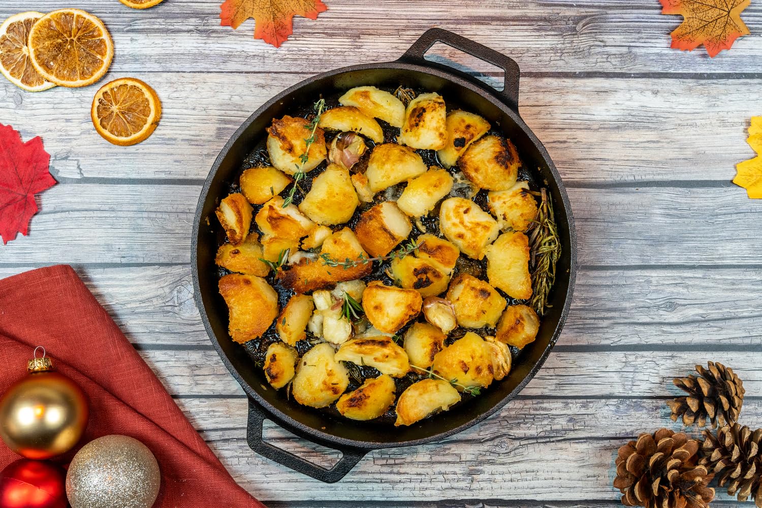 Ooni Cast Iron Skillet - Cast Iron Pan - Cast Iron Skillet with Removable Handle - Cast Iron Frying Pan - Pre-Seasoned Oven Safe
