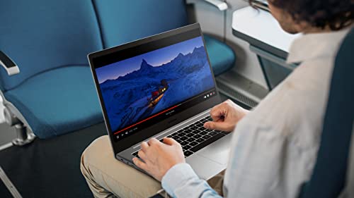 SAMSUNG Galaxy Book Go 5G (Verizon) 14" (8GB 256GB) Laptop Computer PC Power Performance 18-Hour Battery Compact Light Shockproof Design WFH Ready WiFi 5, Silver (NP545XLA-KA1VZ)