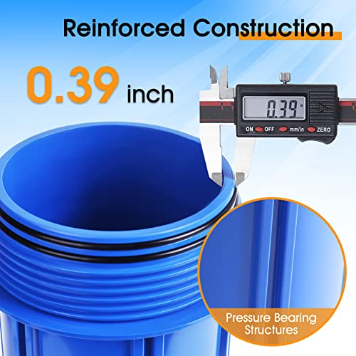 PUREPLUS Whole House Water Filtration System with Sediment and Carbon Water Filter