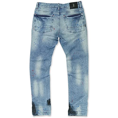 Makobi Dirt Wash Zuma Shredded Jeans - 46x34