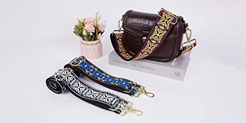 Purse Strap Replacement Crossbody Adjustable Strap for Handbags Tote Bags 2'' Wide Shoulder Bag Strap