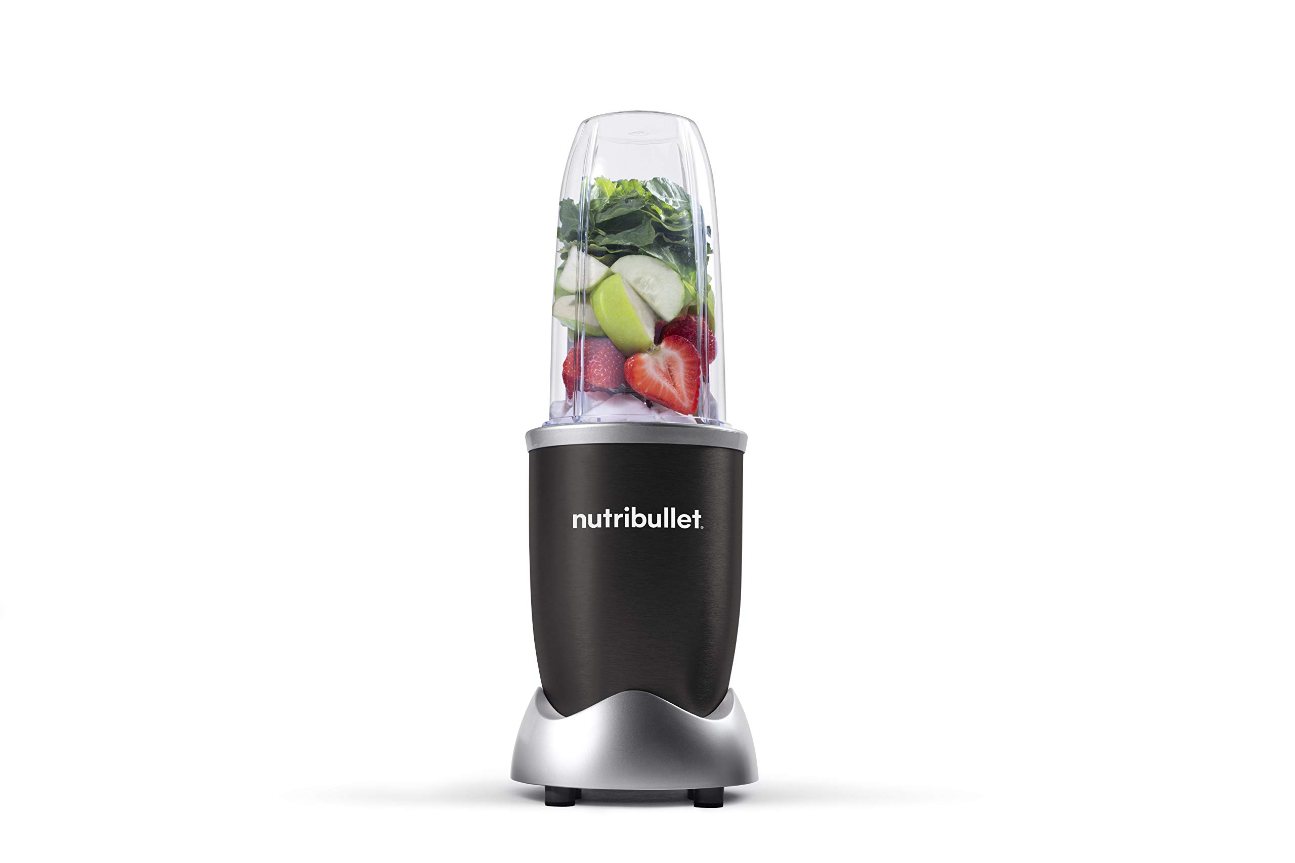 NutriBullet Pro 13 Pcs Onyx Black, 900W and NutriBullet 24 Ounce Tall Cup with Standard Lip Ring