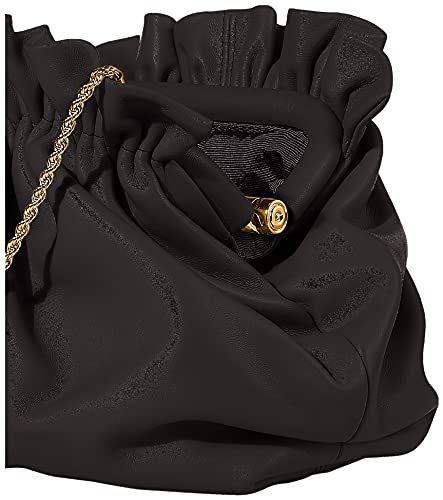 Loeffler Randall womens Mini Cinch Clutch, Black, Small US