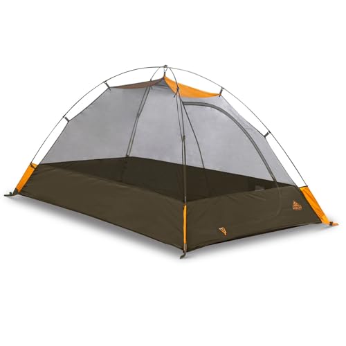Kelty Grand Mesa 2P Backpacking Tent β 3 Season 2 Man Camping Thru Hiking Shelter, Aluminum Poles, Single Door + Vestibule, 2024 Model (2P)