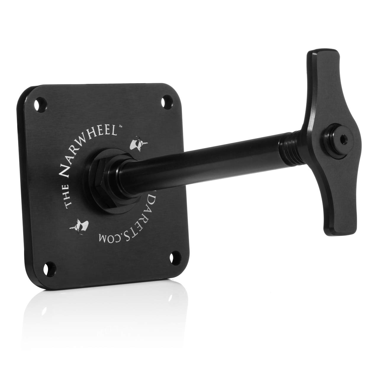Lindarets Narwheel Wall-Mount Thru Axle Wheel Holder for Trucks, Vans, and Shops (12x142mm, 12x148mm, 15x150, and 12x157mm, 1-Pack)