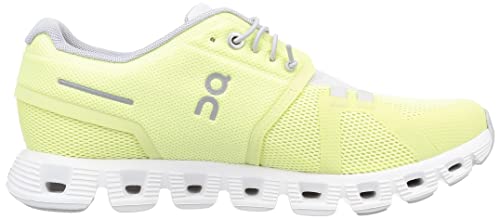 ON Running Cloud 5 Women's Running Shoes Sneakers (Hay - Frost, us_Footwear_Size_System, Adult, Women, Numeric, Medium, Numeric_8_Point_5)