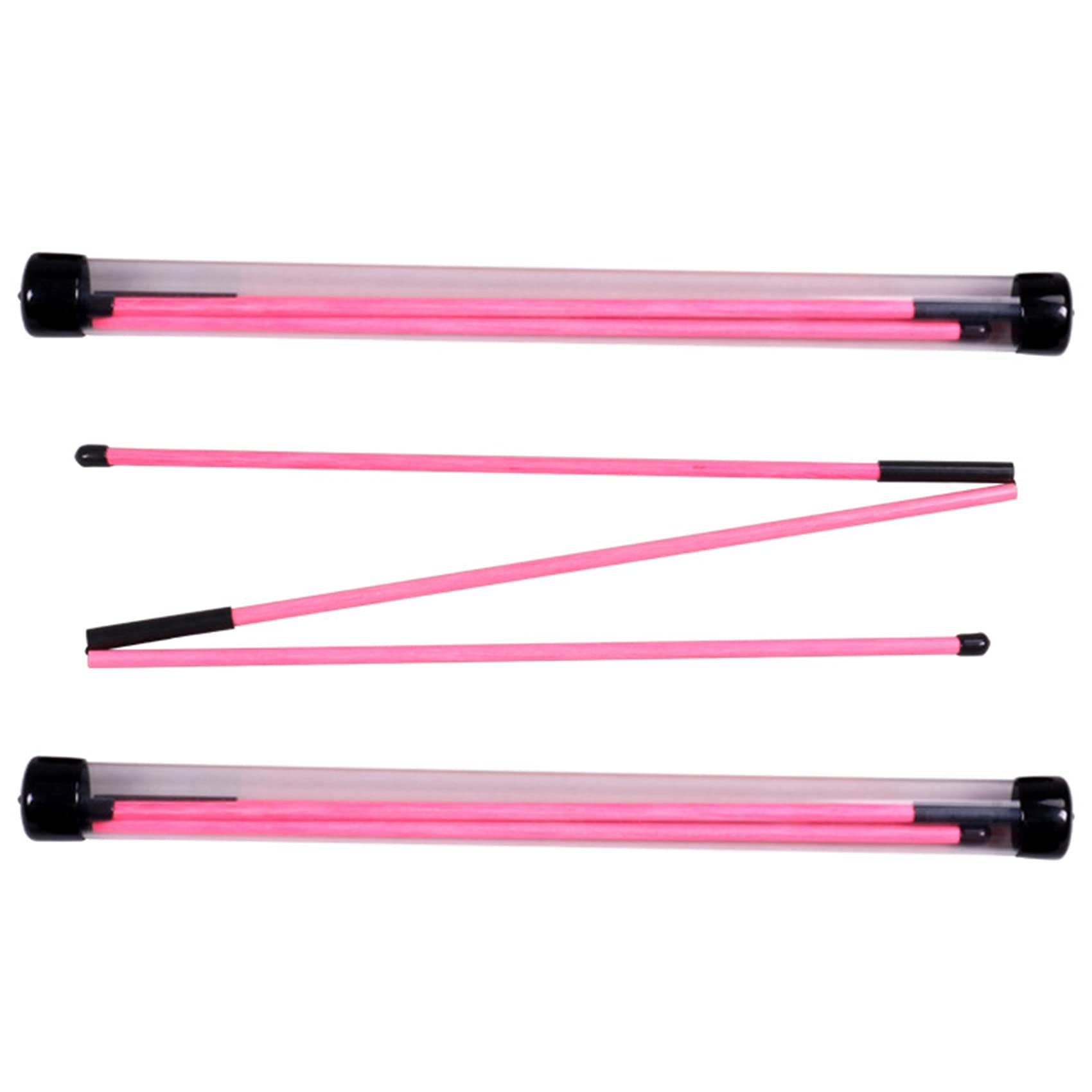 OWLEEN Golf Alignment Sticks Aid 3 Sections Foldable Practice Golf Equipment for Posture Corrector-Pink