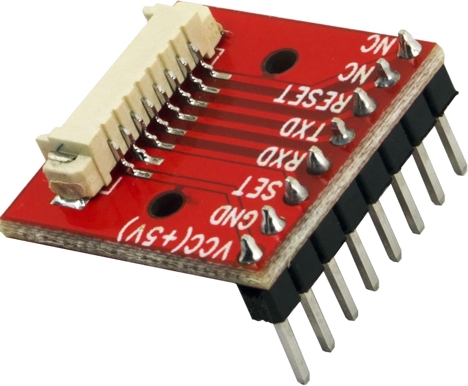 risingsaplings 4pcs GPIO IO 8 Pins Breakout Board for pms5003 (not Included Cable)
