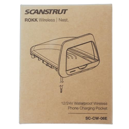 Scanstrut ROKK Wireless β Nest. 10W Waterproof Wireless Phone Charging Pocket 12/24V