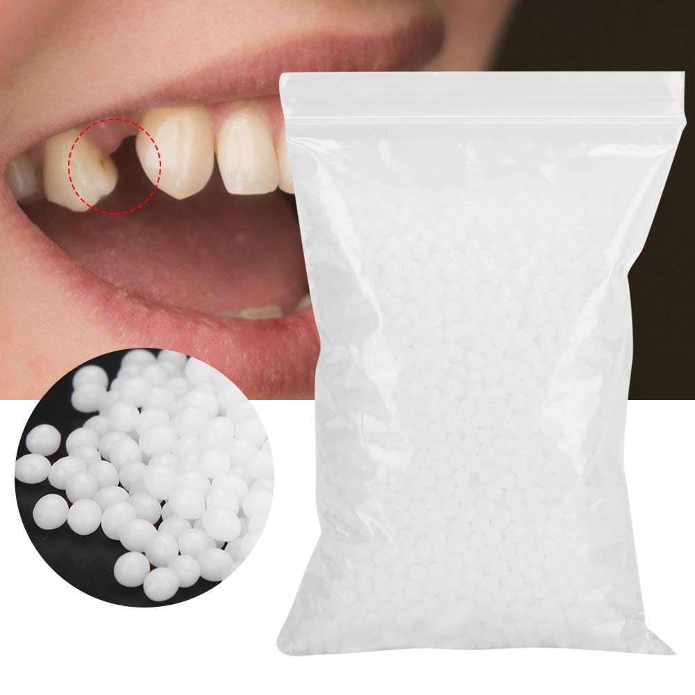 Tooth Repair Kit,Temporary Teeth replacement kit Temporary Tooth Repair Beads for Missing Broken Teeth Dental Tooth Filling Material(100g)