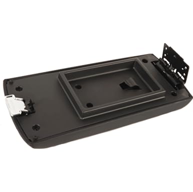 KARPAL Center Console Armrest Cover Lid Latch Hinge Leather Compatible With 2013-2018 Ford Flex FA8Z7406024AA 6-Speed Auto Trans Black