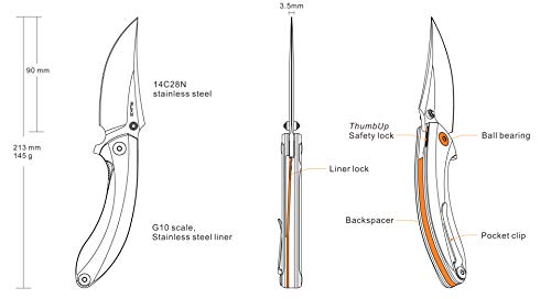 RUIKE P155 Linerlock Black
