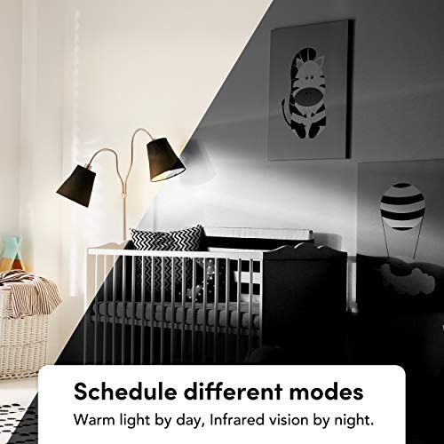 LIFX Color (Nightvision Edition), 1100lm E26, Wi-Fi Smart LED Light Bulb, Full Color and Whites, No Bridge Required, Works with Alexa, Hey Google, HomeKit and Siri, 2-Pack
