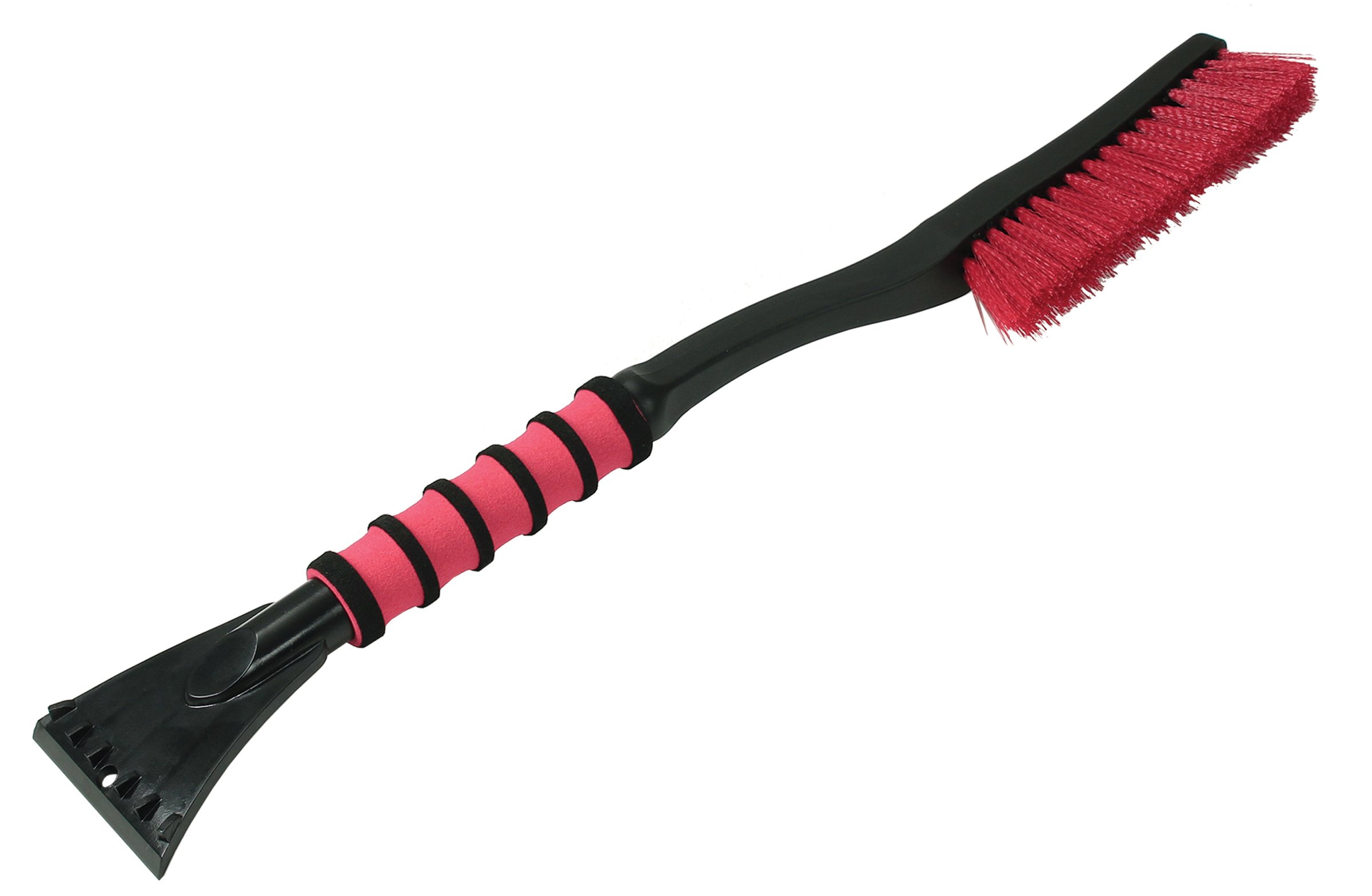 Snow Joe SJBLZD-LED 4-in-1 Telescoping Snow Broom + Ice Scraper (18-Inch) and Mallory 532 Cool-Force 26β Snowbrush with Ice Scraper