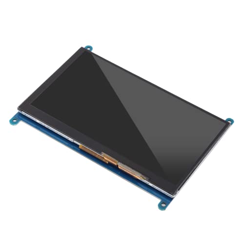 Screen for Raspberry, Touch Screen LED Backlight 5V Power Supply High Definition Multimedia Interface Source Inputs for Raspberry Pi 4B