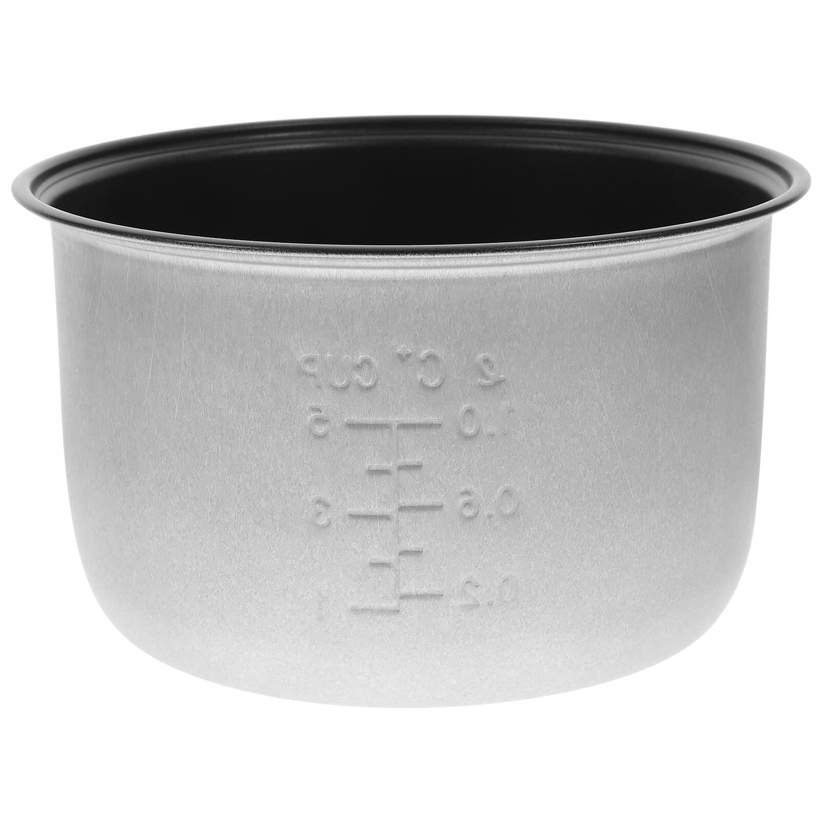 Rice Cooker Pot Inner Tank Alloy Pot Replacement Insert Liner Accessory for Rice Cooker Traditional Rice Cooker Bowl 2L