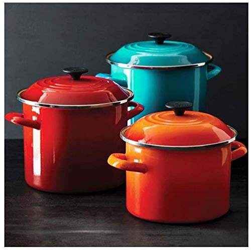 Le Creuset Enamel On Steel Stockpot, 8 qt., Marseille