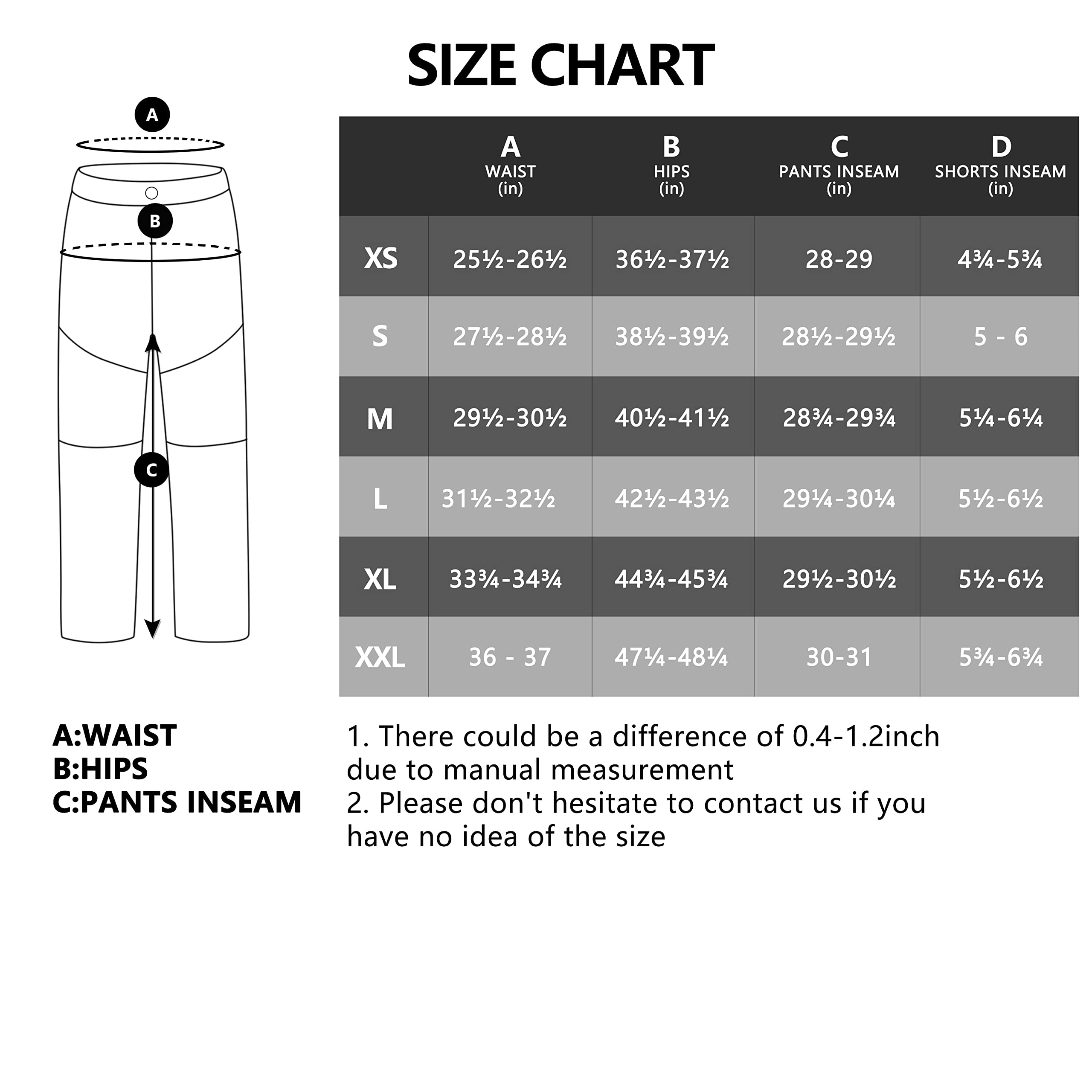 Little Donkey Andy Women's Hiking Pants Lightweight Convertible Zip-Off Pants Quick Dry UPF 50 Steel Gray Size 2XL