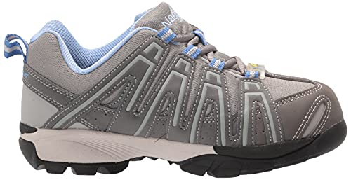 Nautilus Safety Footwear Womens Sd Athletic Sneaker, Grey/Blue, 6.5 Wide US