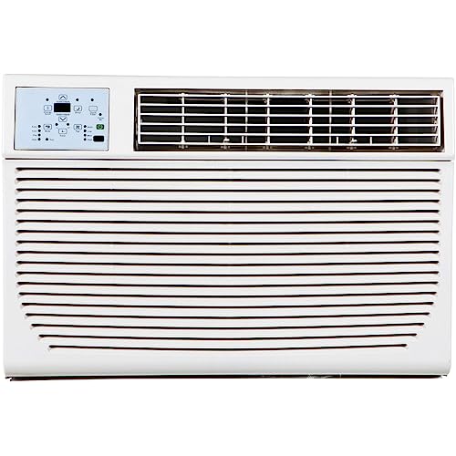 Keystone 12,000 BTU 230V Window-Wall Air Conditioner & 11,000 BTU Heater with Smart Remote Control, Window AC and Heater with Dehumidifier Function for Medium Sized Rooms up to 550 Sq.Ft.
