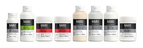 Liquitex Professional Effects Medium , 237ml (8-oz), Silver Metallic Medium