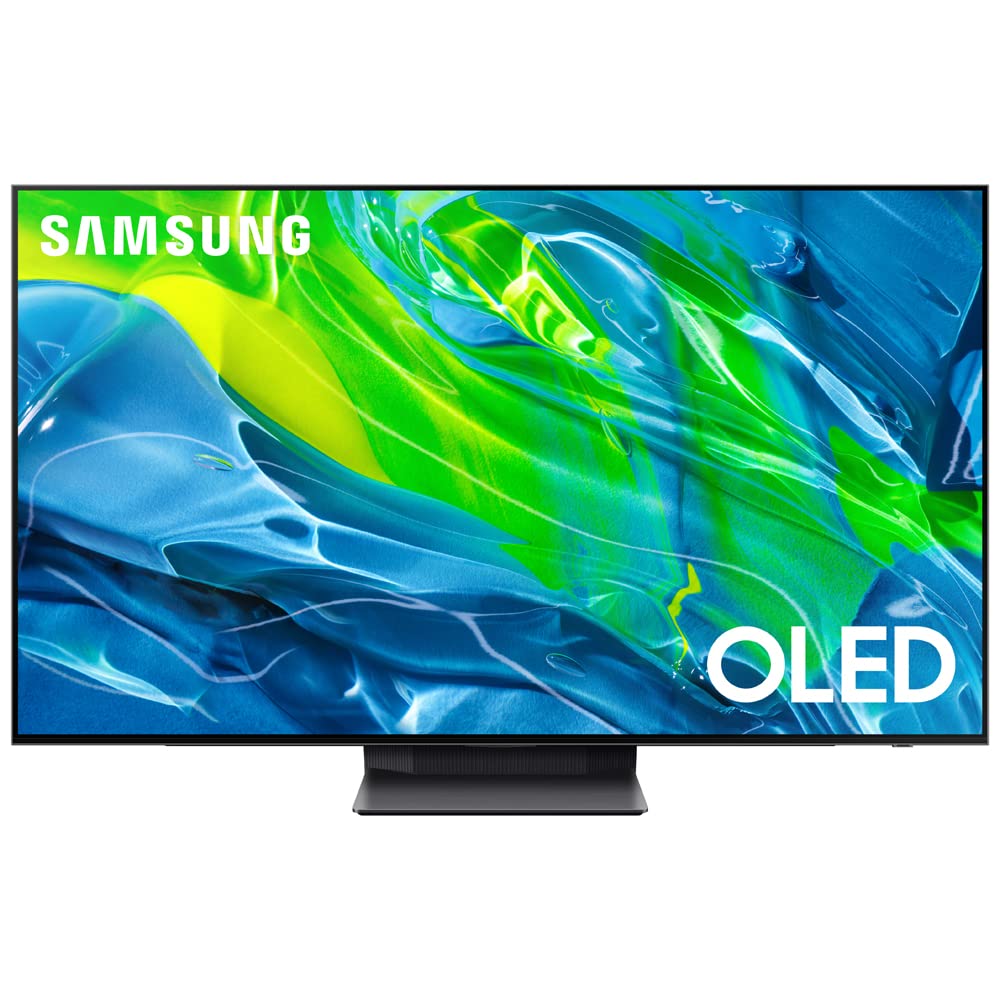 SAMSUNG QN65S95BAFXZA 65 inch 4K Quantum HDR OLED Smart TV 2022 (Renewed) Bundle with 2 YR CPS Enhanced Protection Pack